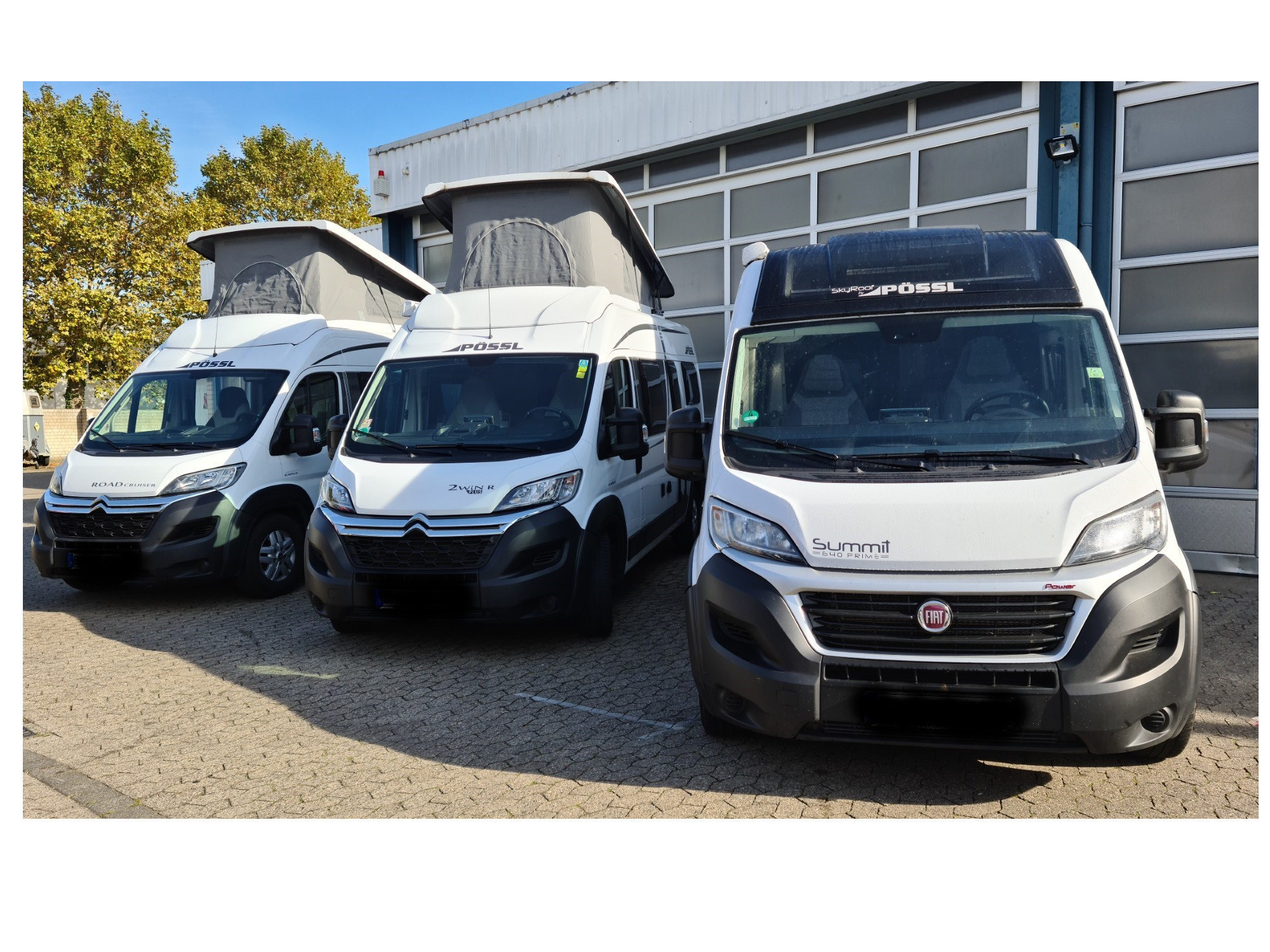 Saison 2023 Pössl Wohnmobile Summit Roadcruiser 2WinPlus-R 2-4 Schläfer ...